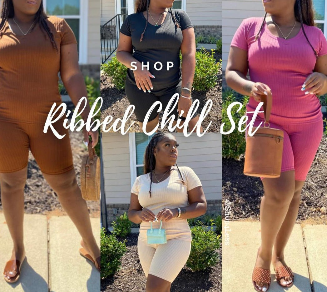 Ribbed Chill Set – Shop4Less Apparel & Footware